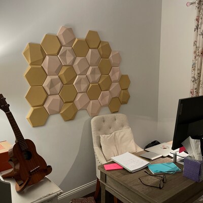 Decorative Soundproofing PACK OF 20 TILES Acoustic Panel Sound ...
