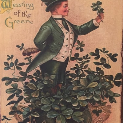 Handmade Primitive Folk Art Valentines Day Love One Another Heart and ...