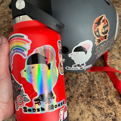 Custom Derby Name Sticker With Personalized Graphic Helmet Decal Roller ...