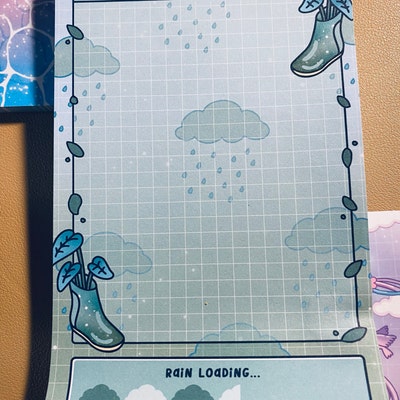 Study Break Sticky Note Aesthetic Cute Kawaii Stationery - Etsy