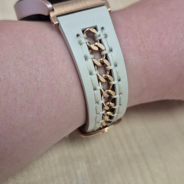 Leather Bands for Fitbit Versa 4 Band /fitbit Versa 3 Band/fitbit Sense ...