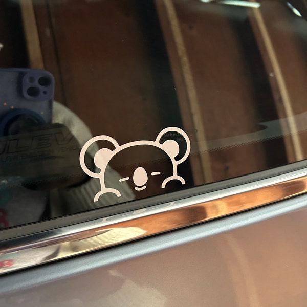 Tell Your Cartoon Character Car Decal: Kpop Inspired Vinyl Sticker - Etsy