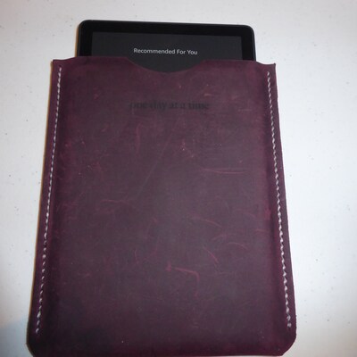 Kindle Paperwhite Sleeve / Leather Sleeve / Ereader Sleeve / Reader ...
