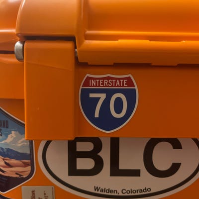 Party Zone Road Sign Sticker, Party Sticker, Birthday Sticker, Room ...