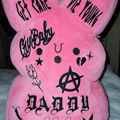 10/12 Ballerina & Fluffy Rainbow Lil Peep Tatted Plushies Please Read ...