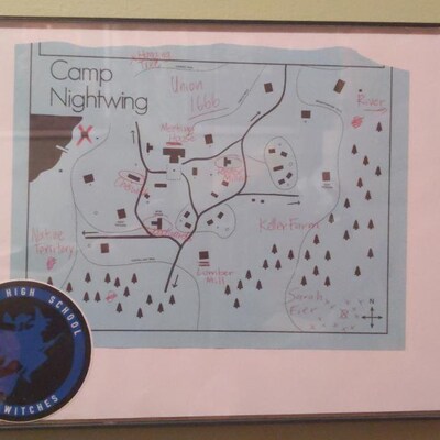 Camp Nightwing Replica Map Fear Street Trilogy - Etsy