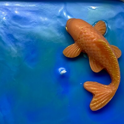 Fish Silicone Mold, Lucky Carp Fish Mold, Carp Fish Fondant Silicone ...