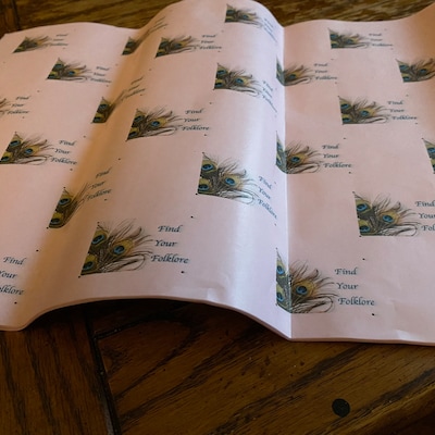 Personalized Tissue Paper, Custom Logo Tissue Paper, Custom Tissue ...