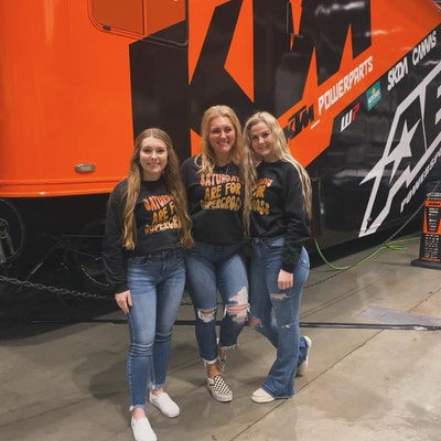 Supercross Womens Hoodie Supercross Vibes Race Weekends Hooded ...