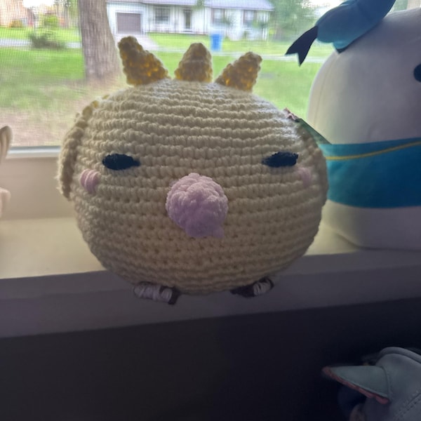 Fat Chocobo Chick Crochet Pattern (DIGITAL DOWNLOAD) - Etsy