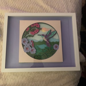 Shadow Box SVG Template With Floral Monogram Letter M , 3D SVG Diy ...