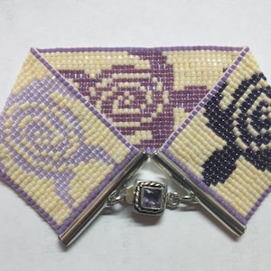 Bear Paw Brick Stitch Earrings Pattern Native Inspired PDF Instant ...