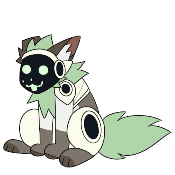 Digital Protogen Furry Emote/sticker Bases (pack 3) - Etsy