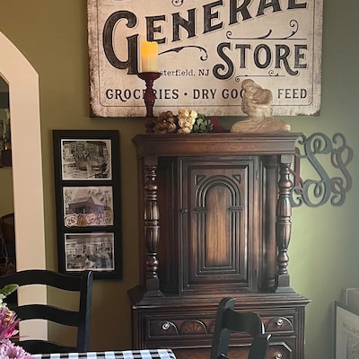 Custom General Store Sign Vintage General Store Sign Personalized ...