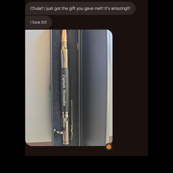 Personalized Ribbed Ball Pen Set, Custom Pen Set, CPA Gift, Gift for ...