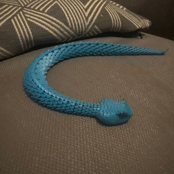 Snake Figure | Toy Animal | Articulated Model Viper | Medium - Etsy