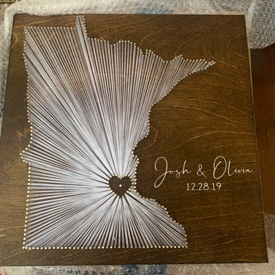 Geometric Deer Head String Art - Etsy