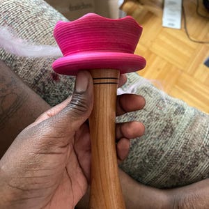 Support Spindle Stand Supported Spinning Drop Spindle Cherry - Etsy