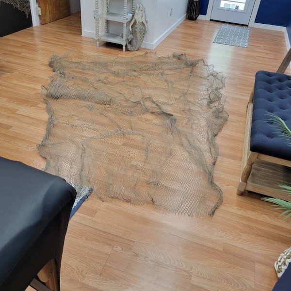 Real Fish Net - 10 Ft X 10 Ft, KNOTLESS - Strong Netting for Golf ...