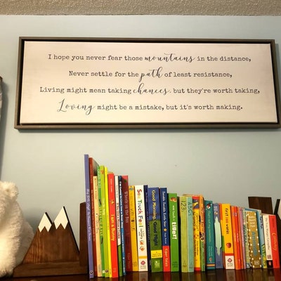 Custom Signs With Quotes Custom Quote Signs for Home by Pretty Perfect ...