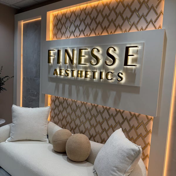 Custom Illuminated Outdoor and Indoor Signage,stainless Steel ...