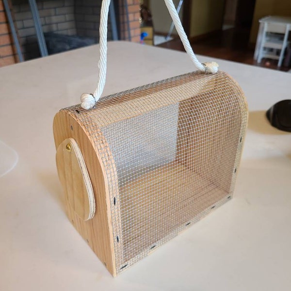 Wooden Bug and Critter Cage - Etsy