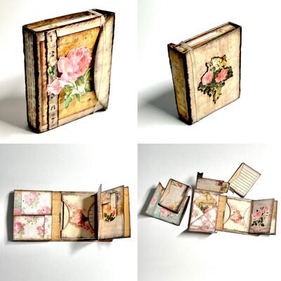 Mini Folio, Mini Album, Craft Kit, Junk Journal Kit, My Porch Prints ...