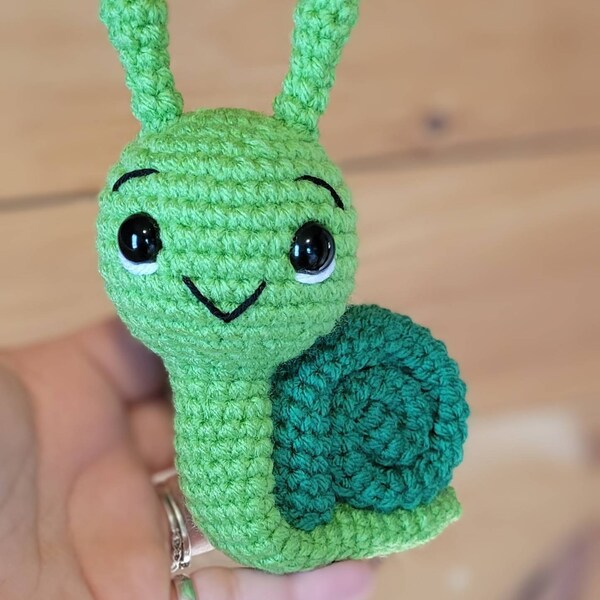 PATTERN: Sally the Snail - Crochet Snail Pattern - Amigurumi Snail ...