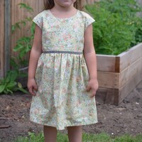 The Caroline Party Dress Pattern PDF - Etsy Canada