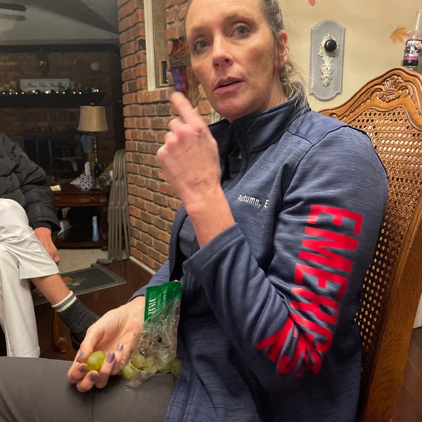 Postpartum Jacket Nurse Embroidered Nursing Jacket Women's Mother Baby ...