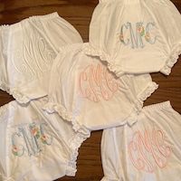 Monogram/initial Personalized Diaper Cover - Etsy