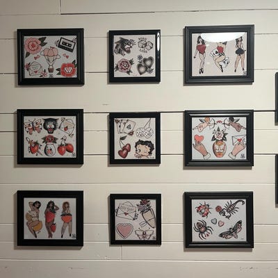 Betty Boop Flash Print - Etsy