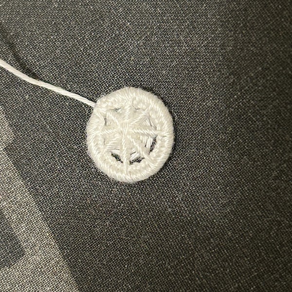 White Lingerie Ring Ideal for Making Dorset Buttons. 12mm, 15mm, 18mm ...