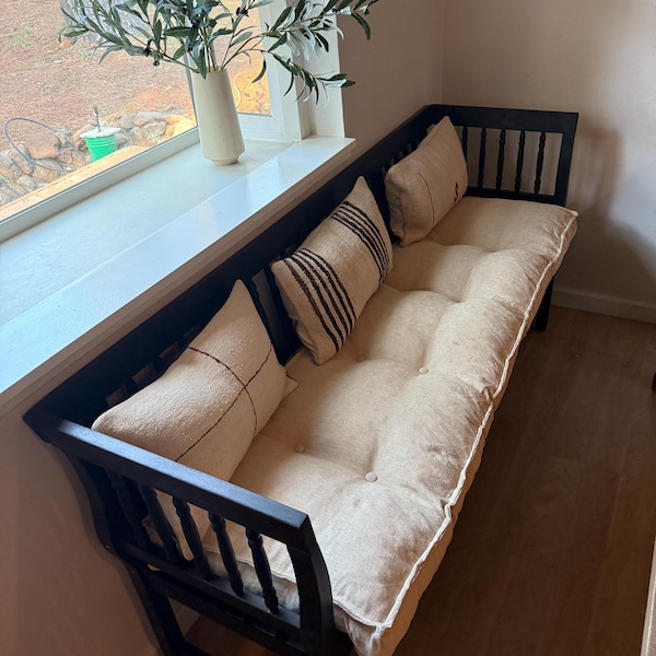 Floor Couch Sofa, French Style Bay Window Cushion, Indoor Cushion Seat ...