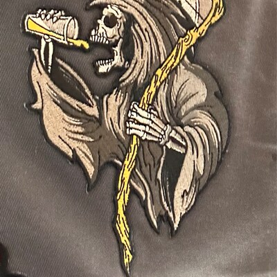 Embroidered Screaming Pumpkin Patch - Etsy