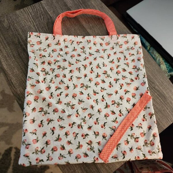 Reusable Fold up Market Bag Sewing Pattern, PDF Downloadable Sewing ...