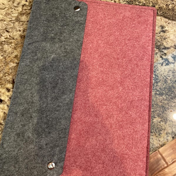 Felt Desk Pad, Custom Felt Desk Mat, Office Desk Accessories, Large ...