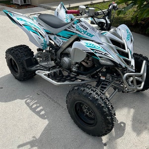 Yamaha Blaster YFS 200 ATV Quad Graphics Full Kit ATV Quad Vinyl Decals ...