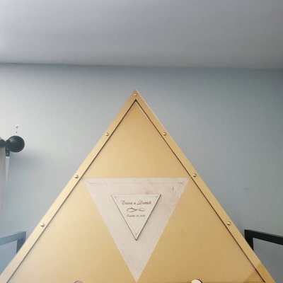 Triangle Wedding Guest Book, Guest Book, Wedding Guest Book, GUEST BOOK ...