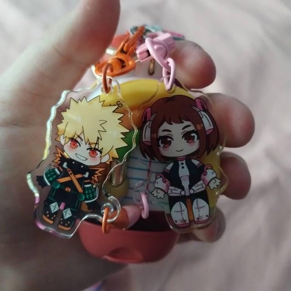 Hero Ship Magnet Keychain - Bakudeku + Kiribaku + Tododeku + Izuocha ...