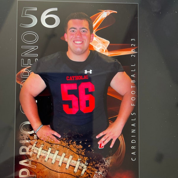 Football SPORTS TEMPLATE Photoshop Digital Download 24X36 Inch/2x3ft ...