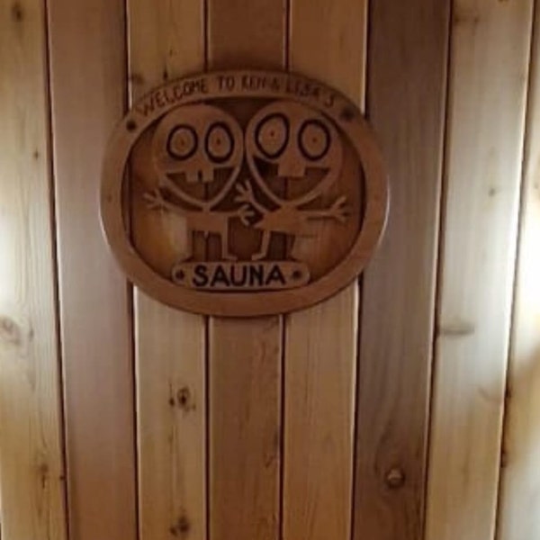 Funny Sauna Sign, Sauna Signs, Accessories for Sauna, Sauna Door Sign ...