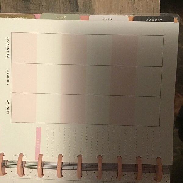 EDITABLE Classic Happy Planner Inserts, Happy Planner Inserts Printable ...