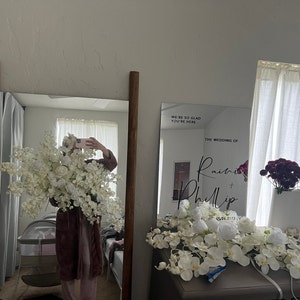 LUXE HEART SHAPE Frame Wedding Heart Frame White Roses Heart - Etsy