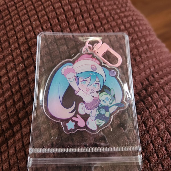Pokémon Miku Gacha Keychains - Etsy