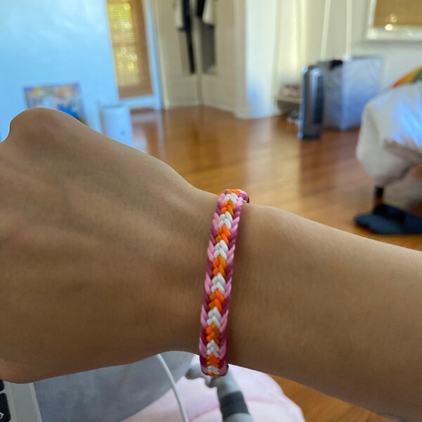 St. Patrick's Day Necklace, Hand-woven Satin Thread Flat Braid in Green ...