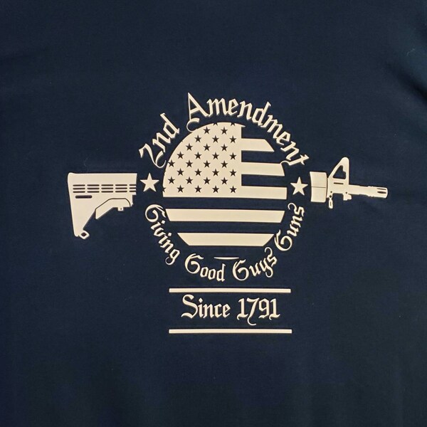 2nd Amendment AR-15 Vector | Gun Rights T-shirt Design | Cut File ...