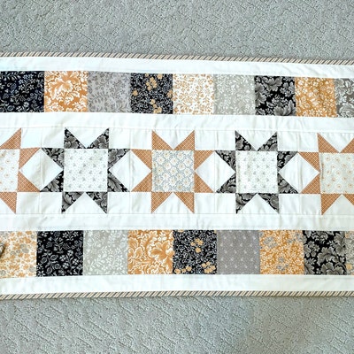 Oh My Stars Table Runner Pattern PDF Pattern - Etsy