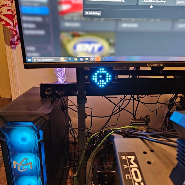 Sim Racing Pc 5 Vocore Screen Dashboard for Simhub With Usb 2.0 With a ...