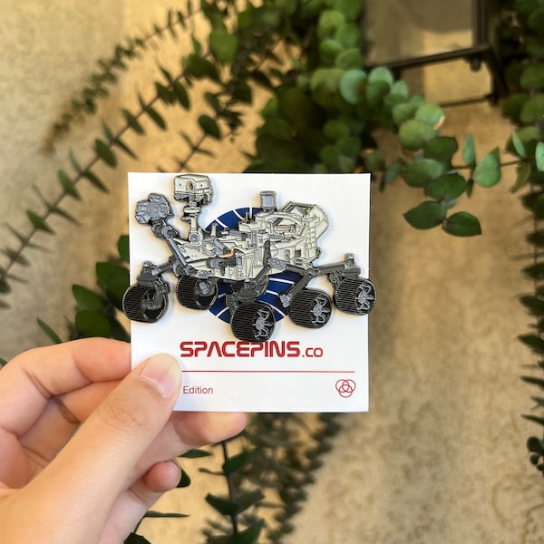 Artemis 1 Space Launch System SLS Rocket Enamel Pin Lapel Brooch NASA Scientist / Astronaut ...